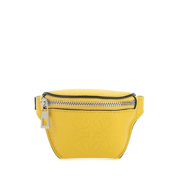 Loewe | Accessories | Loewe Yellow Leather Wrist Coin Purse | Poshmark